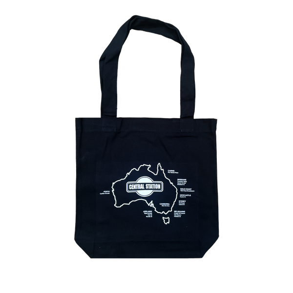 Central Station / Map Tote Bag – sound-merch.com.au