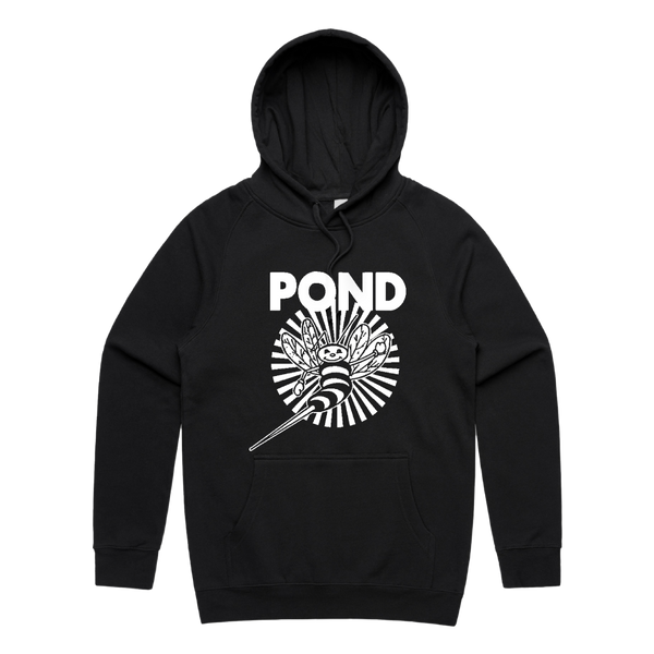 Pond / Stung! Black Hoodie – sound-merch.com.au