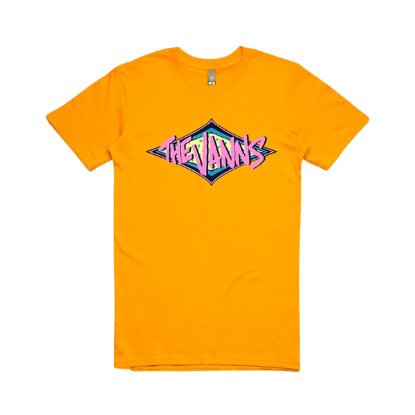 The VANNS / Retro Yellow T-Shirt – sound-merch.com.au