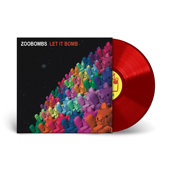 Zoobombs / Let It Bomb 12” Limited Edition Translucent Red Vinyl – sound-merch.com.au