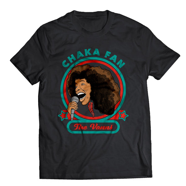 The VANNS Chaka Fan tee – sound-merch.com.au