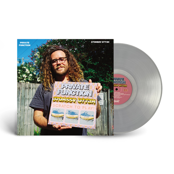 Private Function / 370HSSV 0773H LP Winner Clear Vinyl – sound-merch.com.au