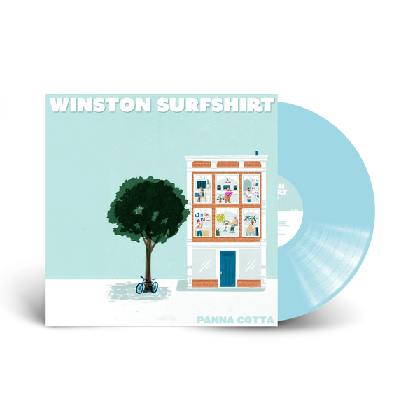 Winston Surfshirt / Panna Cotta LP Baby Blue Vinyl – sound-merch.com.au