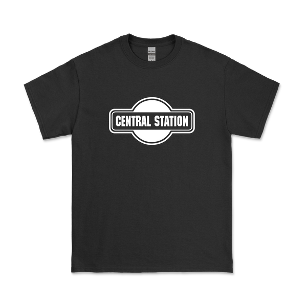 Central Station Records / Logo T-Shirt Black – sound-merch.com.au