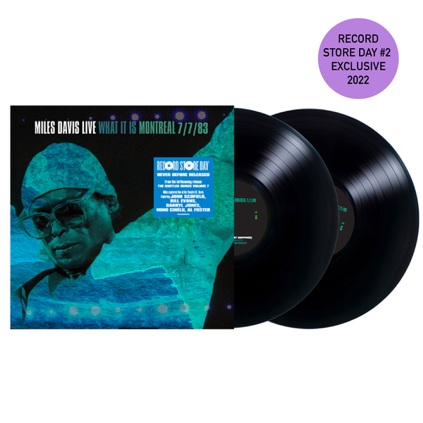 Miles Davis / What It Is: Montreal 7/7/83 2xLP Vinyl RSD 2022 – sound-merch.com.au