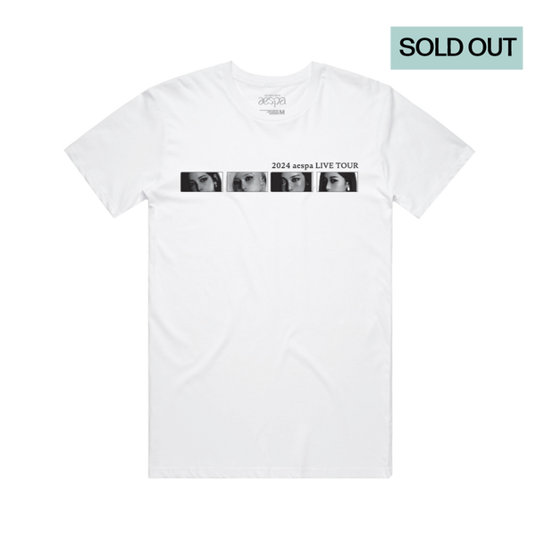 aespa / images white t-shirt – sound-merch.com.au
