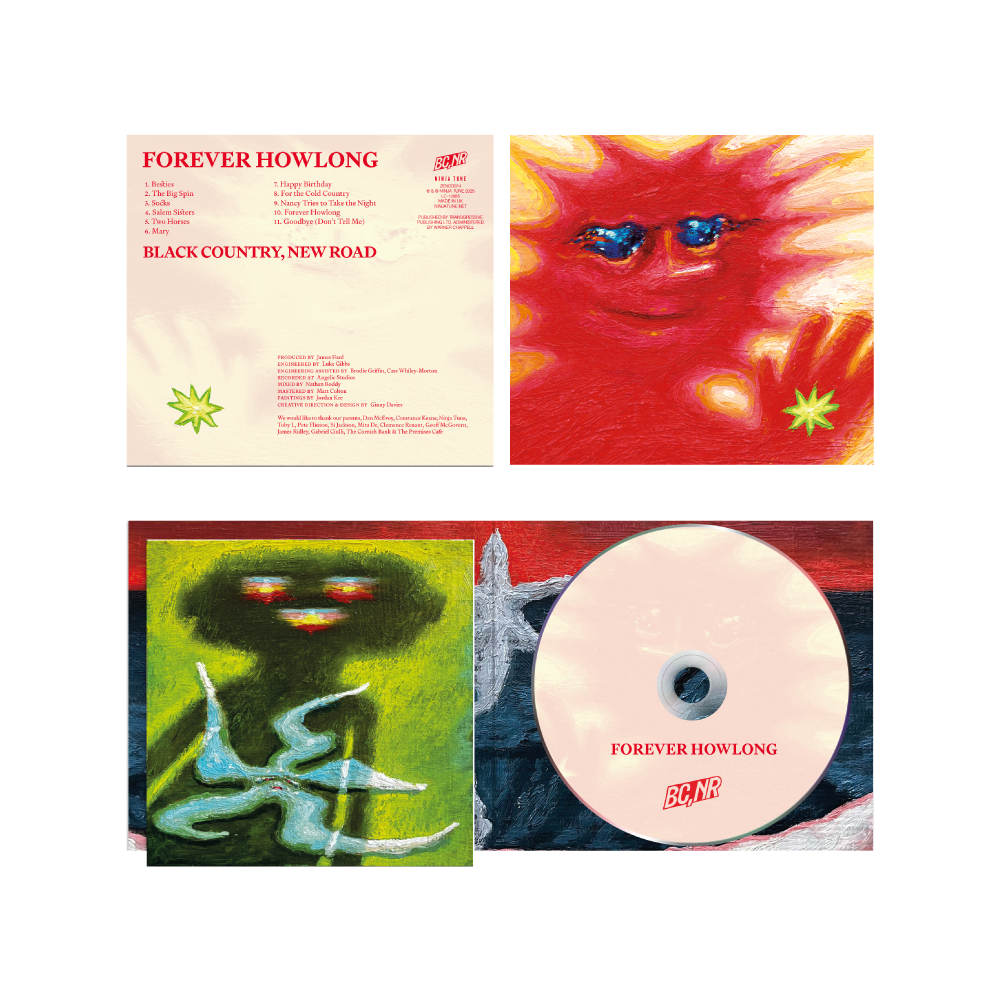 Black Country, New Road / Forever Howlong CD – sound-merch.com.au