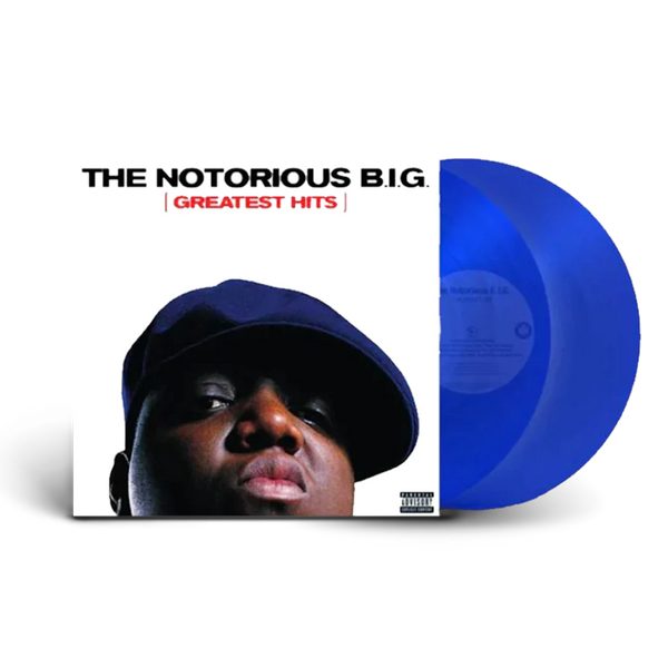 Notorious B.I.G / Greatest Hits 2xLP Blue Vinyl – sound-merch.com.au