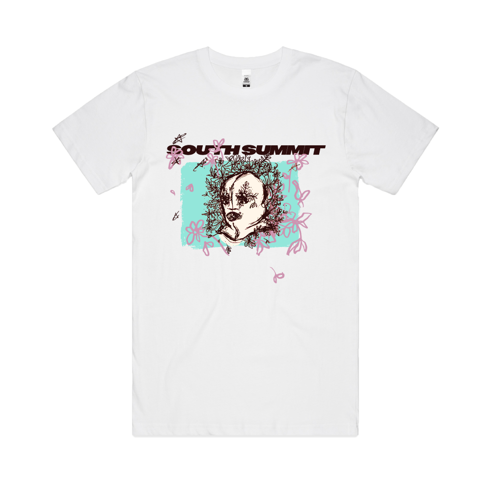 South Summit / BALACLAVA White T-Shirt – sound-merch.com.au