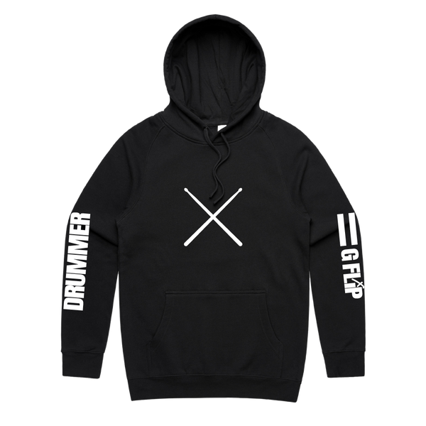 G Flip / Drummer Black Hoodie – sound-merch.com.au