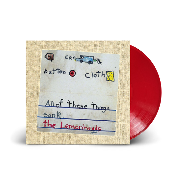 Lemonheads / Car Button Cloth 2xLP Red Vinyl – sound-merch.com.au