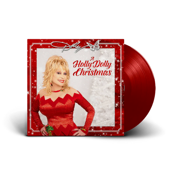 Dolly Parton / A Holly Dolly Christmas LP Red Opaque Vinyl – sound ...