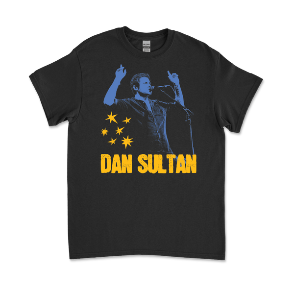 Dan Sultan / Tour '25 Black T-Shirt – sound-merch.com.au