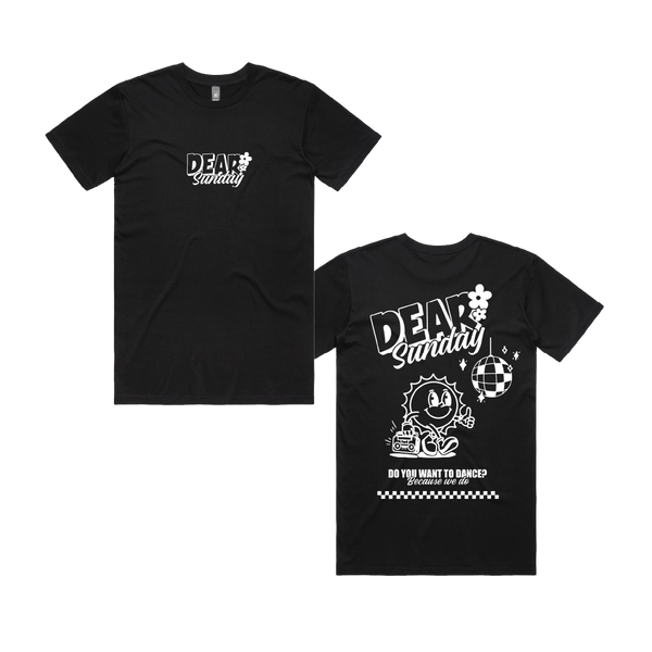 Dear Sunday / Black T-Shirt – sound-merch.com.au