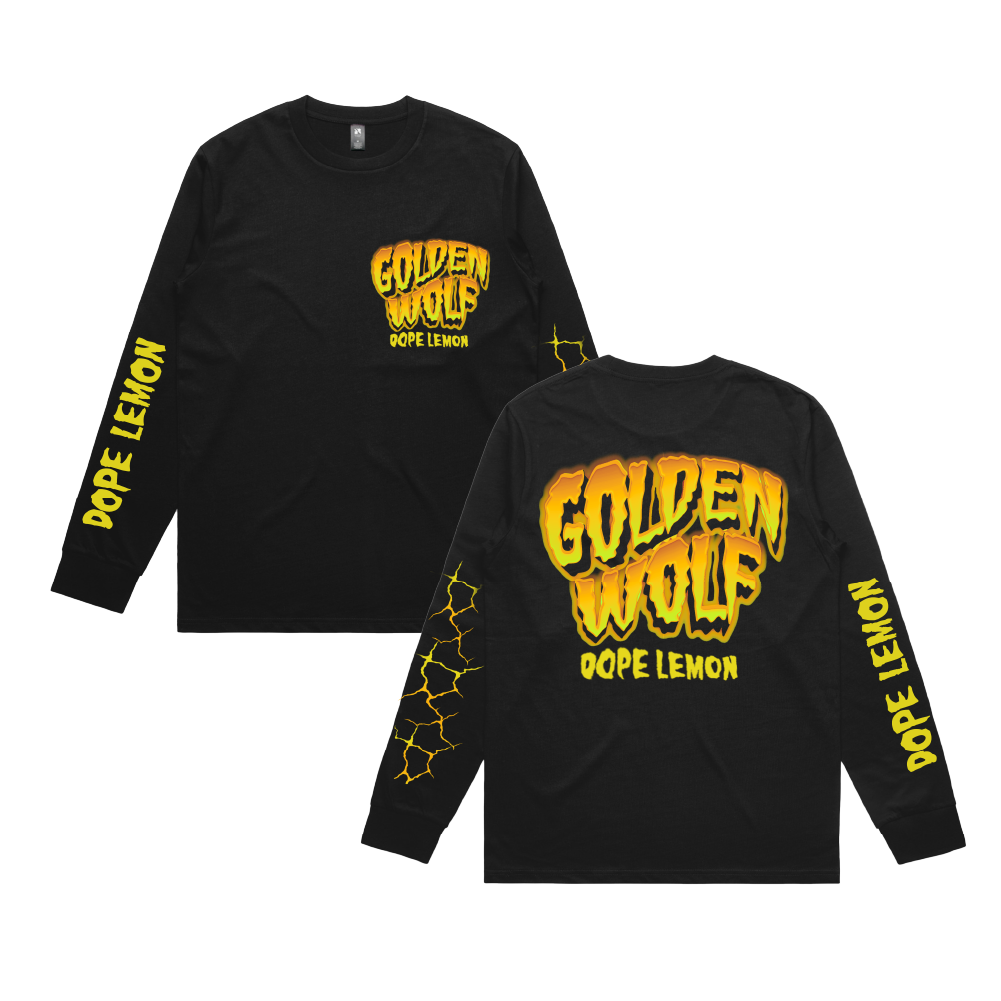 Dope Lemon / Golden Wolf Longsleeve T-Shirt – sound-merch.com.au