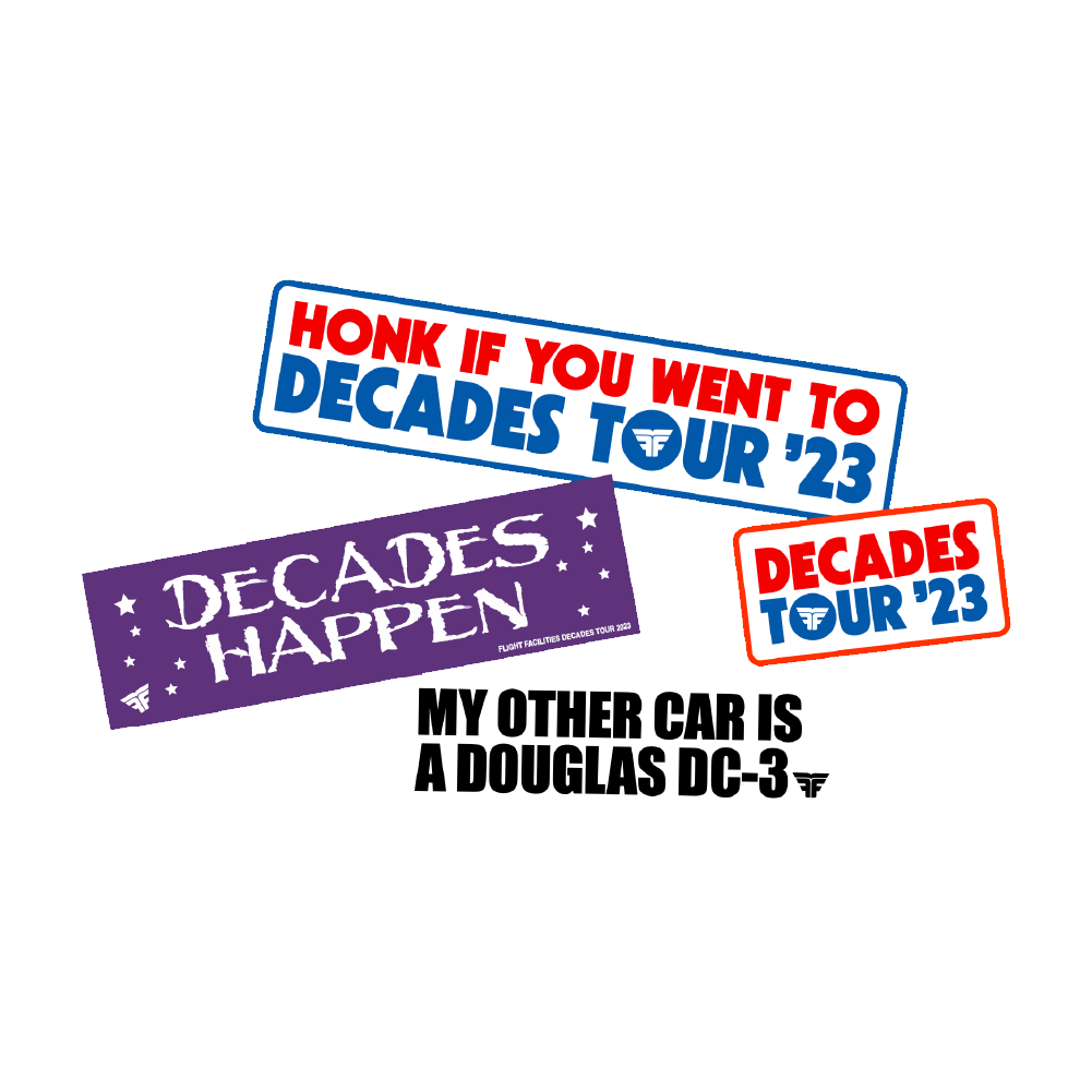 Decades / Sticker Pack – sound-merch.com.au
