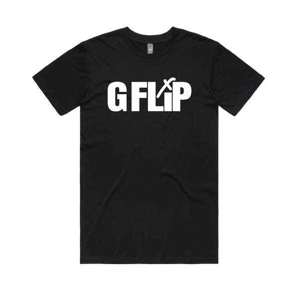 G Flip / Logo Black T-Shirt – sound-merch.com.au