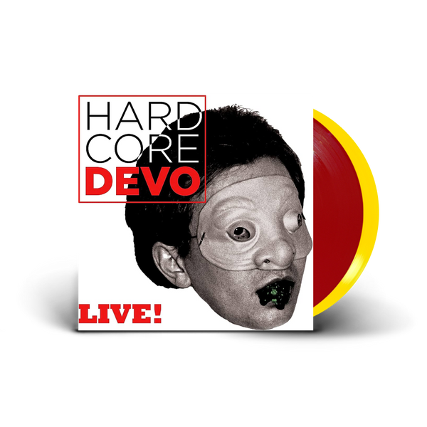 Devo / Hardcore Devo Live! 2xLP Transparent Red & Opaque Yellow Vinyl – sound-merch.com.au