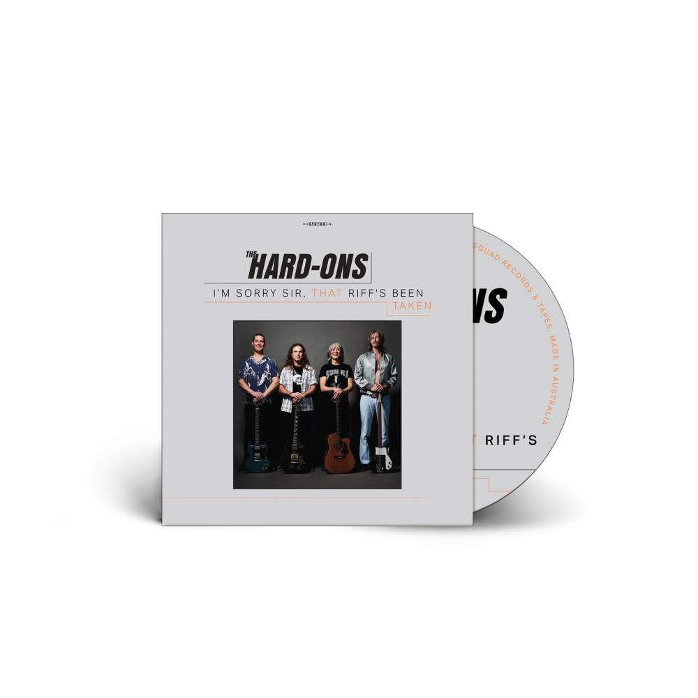 Hard Ons / I’m Sorry Sir, That Riff’s Been Taken CD – sound-merch.com.au