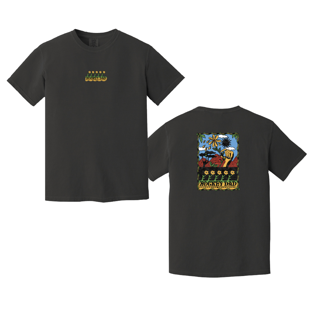 Hockey Dad / Flowers T-Shirt Black – sound-merch.com.au