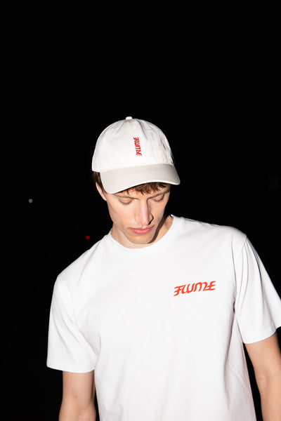 Flume / Logo / Beige Cap – sound-merch.com.au