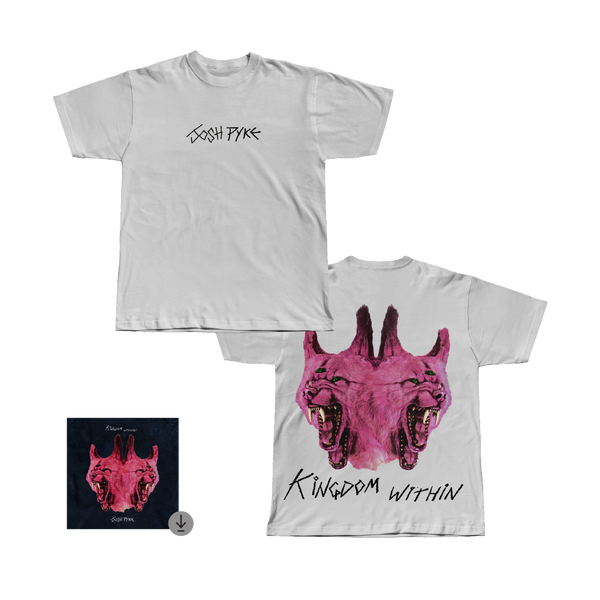 Josh Pyke / Kingdom Within White T-Shirt & Digital Download ***PRE-ORD ...