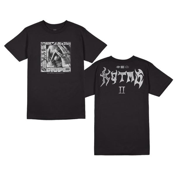 Denzel Curry / KOTMS VOL II Album Black T-Shirt – sound-merch.com.au