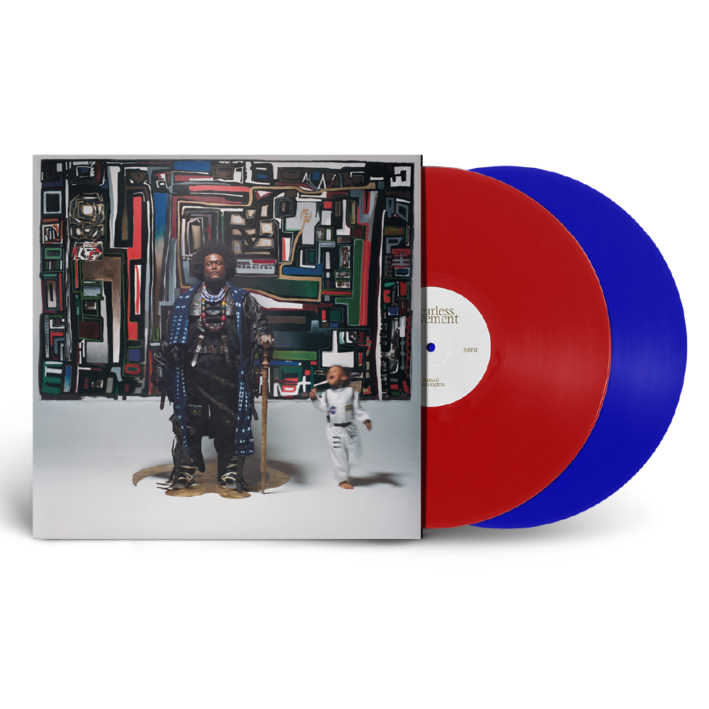 Kamasi Washington / Fearless Movement 2xLP Red & Blue Indie Exclusive Vinyl – sound-merch.com.au