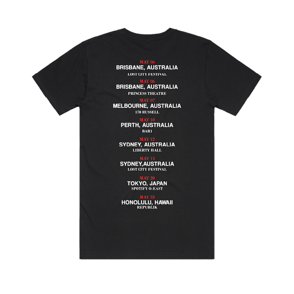 Lil Tecca / Black 2023 Tour T-Shirt – sound-merch.com.au