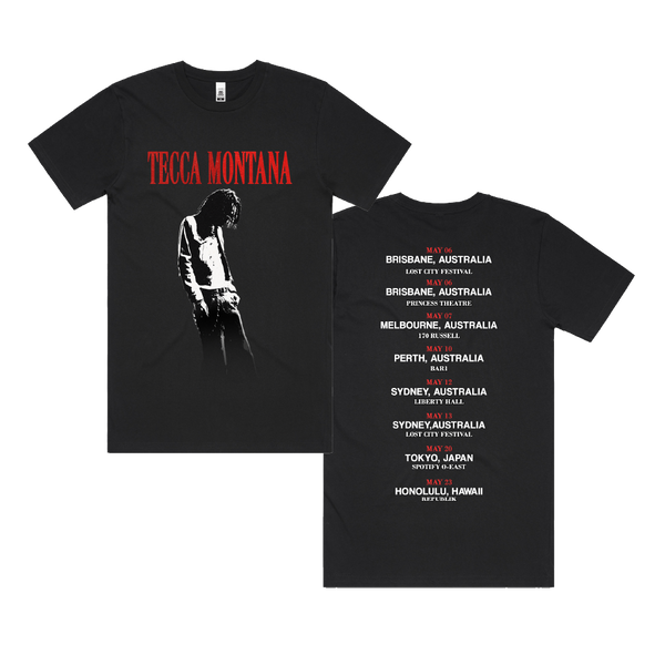 Lil Tecca / Black 2023 Tour T-Shirt – sound-merch.com.au