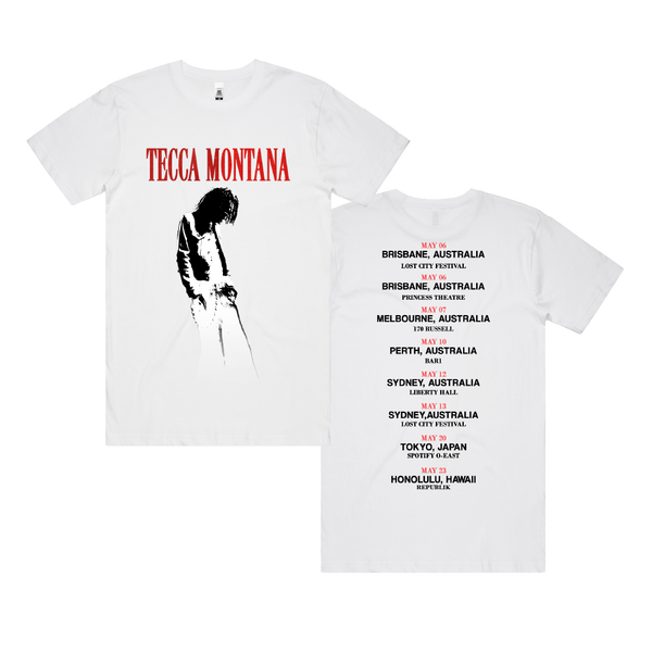 Lil Tecca / White 2023 Tour T-Shirt – sound-merch.com.au