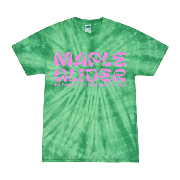 Maple Glider / Fang It - Green Tie-Dye – sound-merch.com.au
