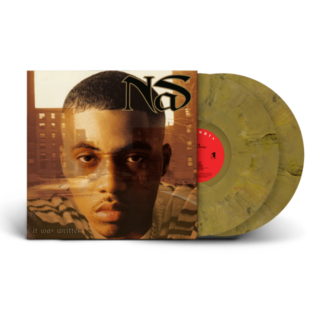 Nas It Was Written 2xLP Gold Black Marbled Vinyl Sound merch au Nas It Was Written 2xLP Gold Black Marbled Vinyl Sound merch au