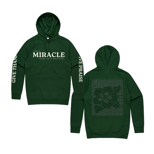 Miracle / Green Hoodie – sound-merch.com.au