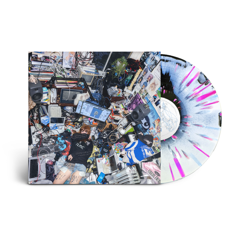 Ninajirachi / I Love My Computer LP Black, Grey & Pink Splatter Vinyl ...