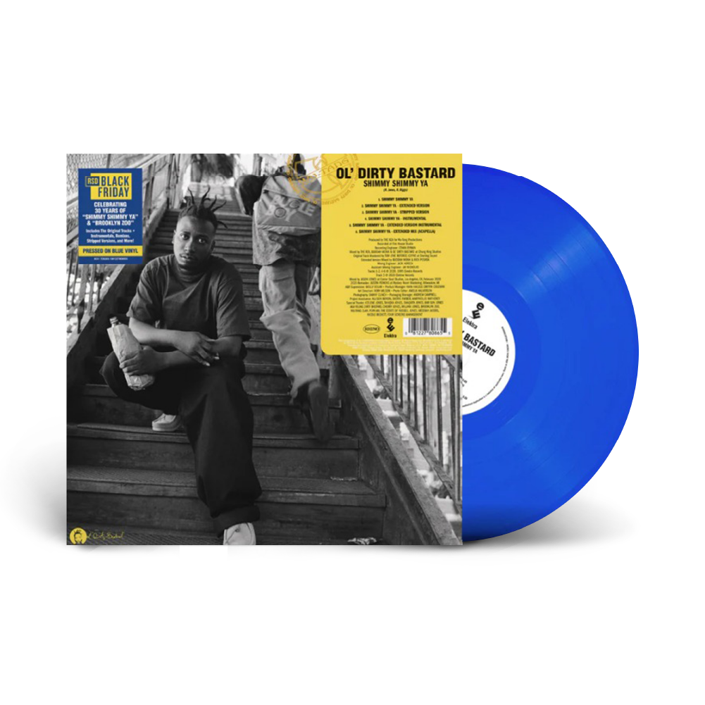Ol' Dirty Bastard / Shimmy Shimmy Ya / Brooklyn Zoo 12" Blue Vinyl RSD ...