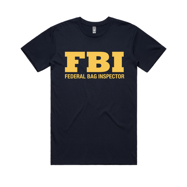 Partiboi69 / FBI Navy T-Shirt – sound-merch.com.au