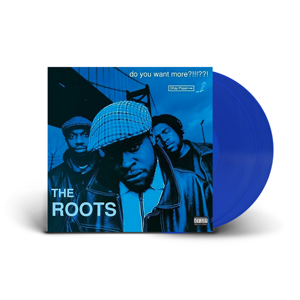 The Roots / Do You Want More?!!!??! 2xLP Blue Vinyl – sound-merch.com.au
