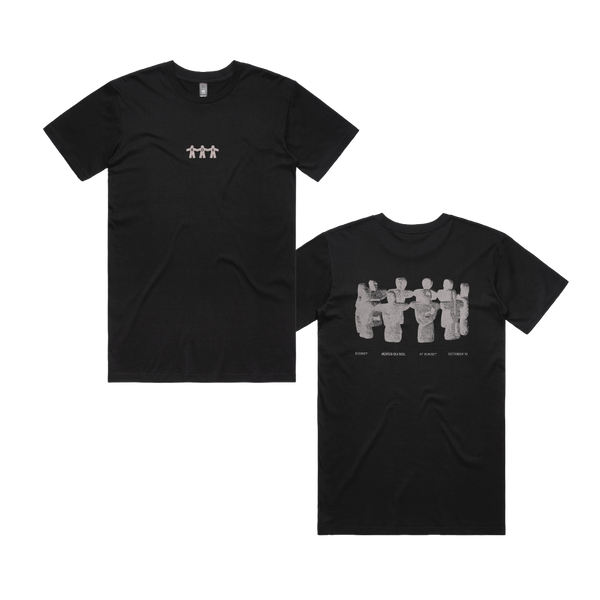 RÜFÜS DU SOL / Music is Better Tee - Black – sound-merch.com.au