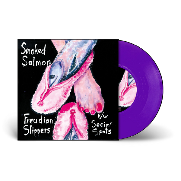 Smoked Salmon / Freudian Slippers 7" Limited Edition Translucent Purpl ...