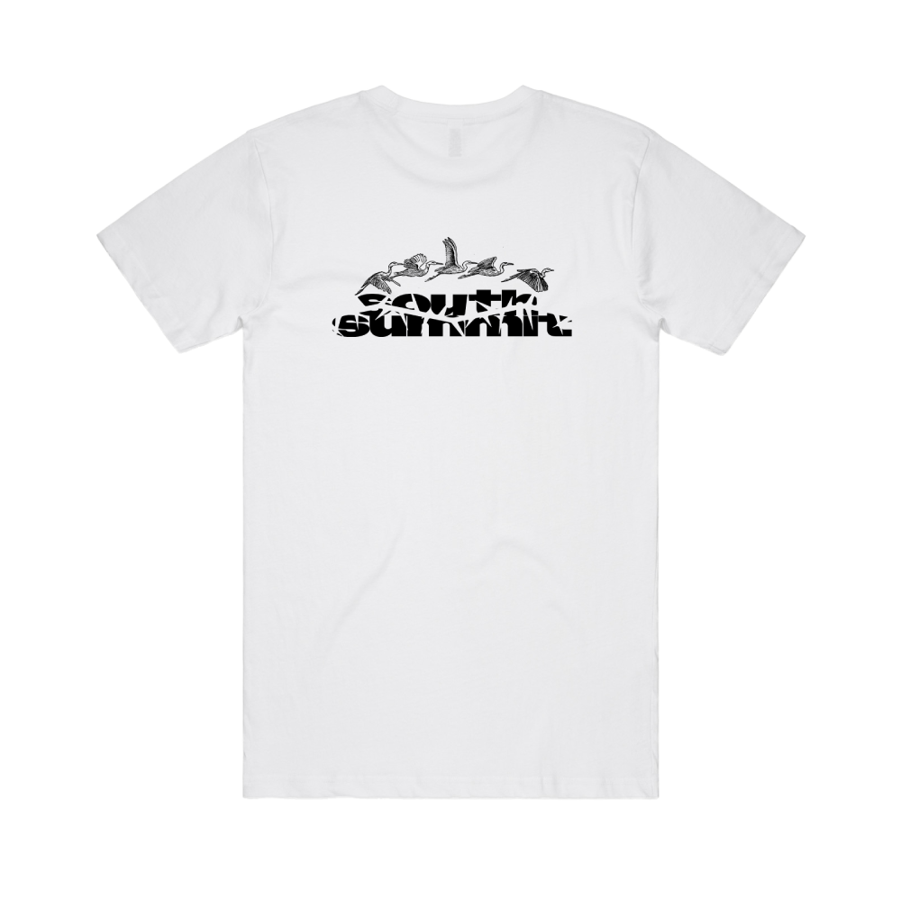 South Summit / The Bliss White T-Shirt – sound-merch.com.au