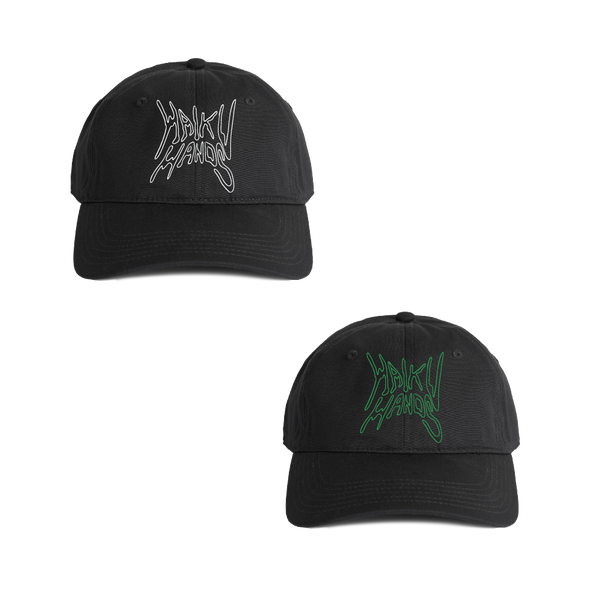 Haiku Hands / Splat Logo Black Cap – sound-merch.com.au