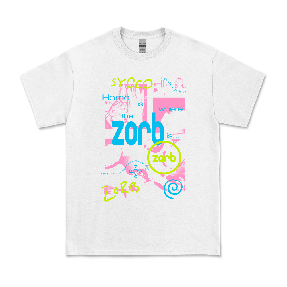 Sycco / Zorb Collage White T-Shirt – sound-merch.com.au
