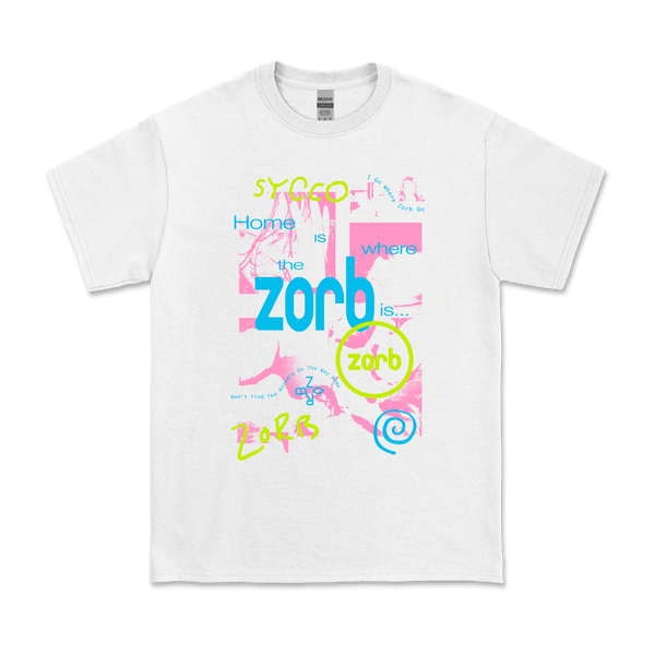 Sycco / Zorb Collage White T-Shirt – sound-merch.com.au