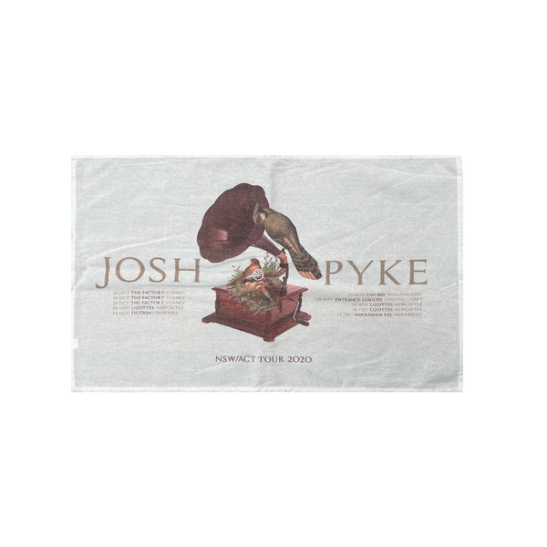 Josh Pyke / 2020 Tour Tea Towel – sound-merch.com.au
