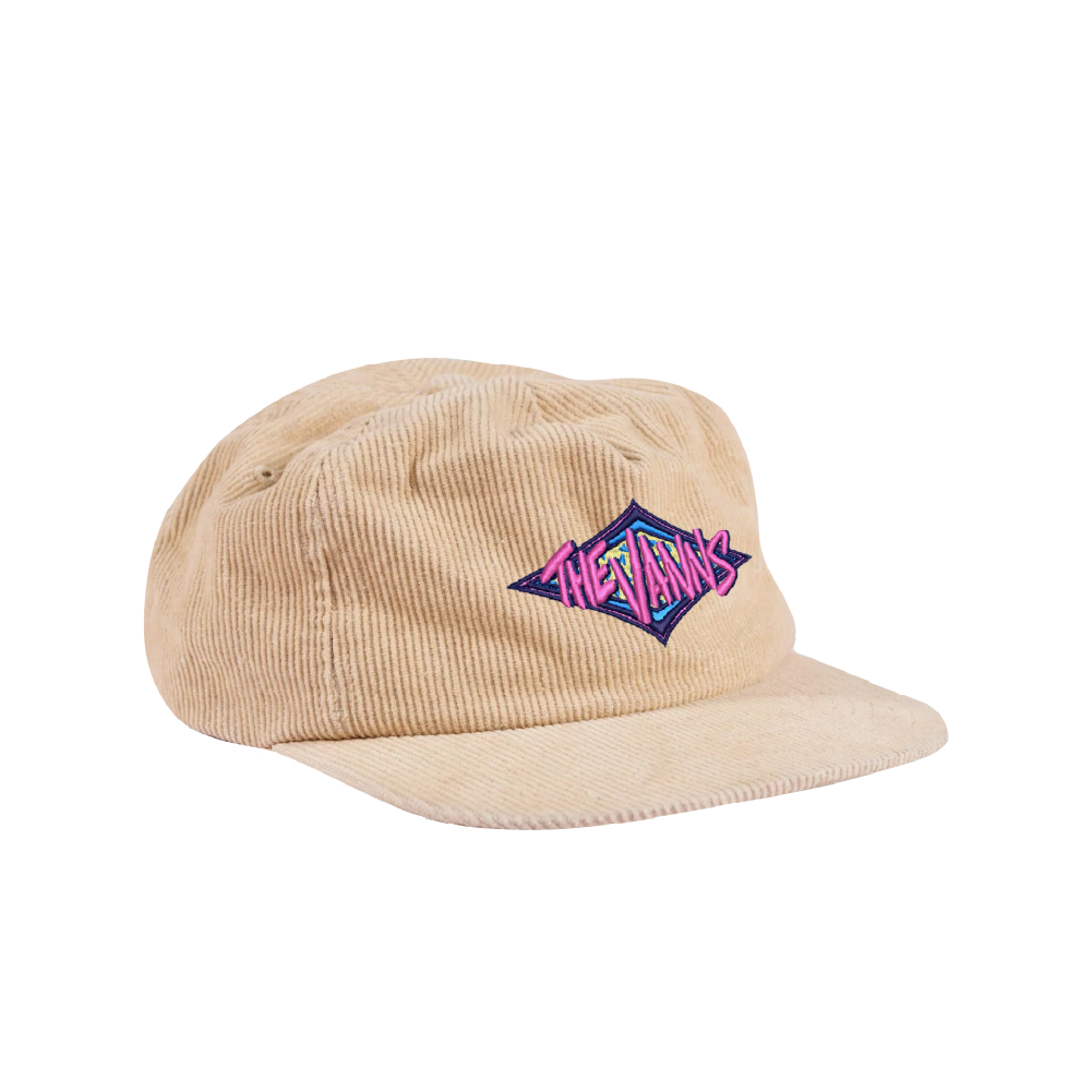 The VANNS / Cream Cord Cap – sound-merch.com.au