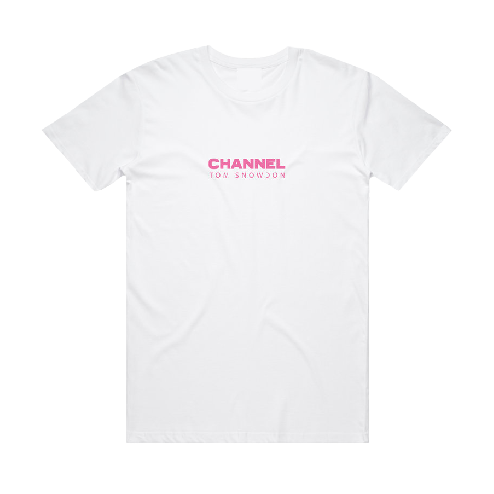 Tom Snowdon / Channel - White T-Shirt – sound-merch.com.au