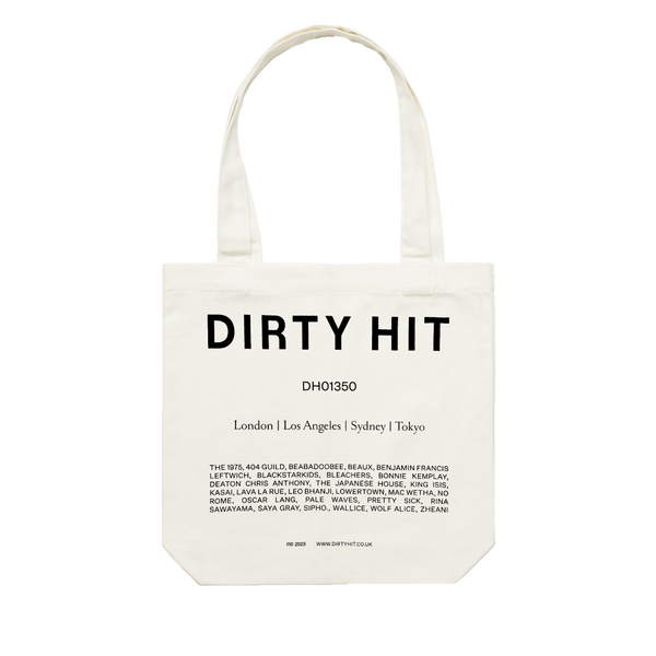 Dirty Hit / Cream Tote Bag – sound-merch.com.au
