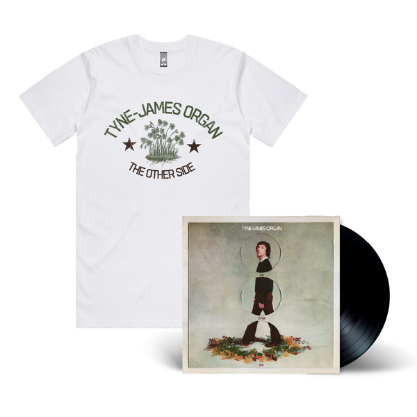 Tyne-James Organ / The Other Side LP Black Vinyl & White T-Shirt Bundl ...