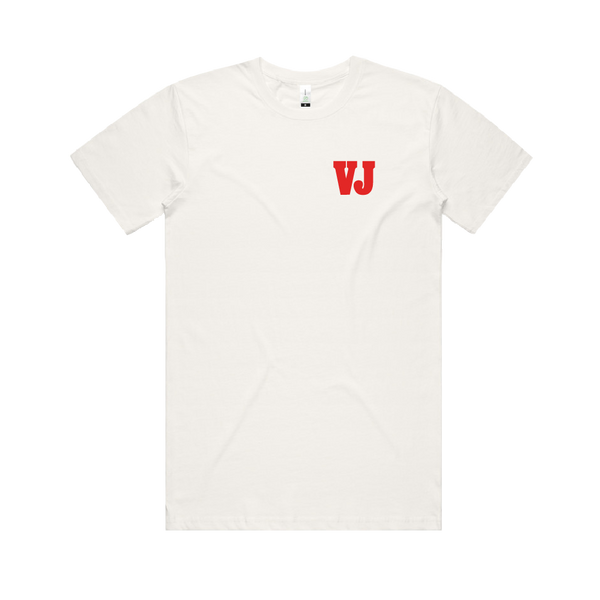 Vance Joy / Riptide Natural T-Shirt – sound-merch.com.au